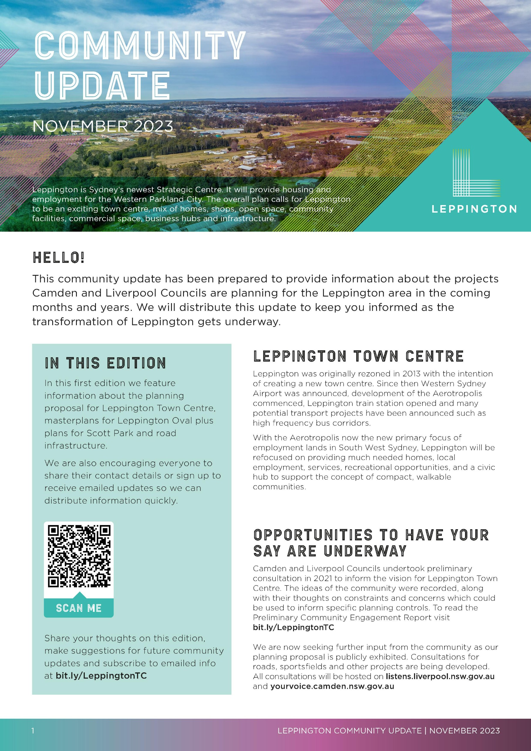 Leppington Town Centre Planning Proposal | Your Voice Camden